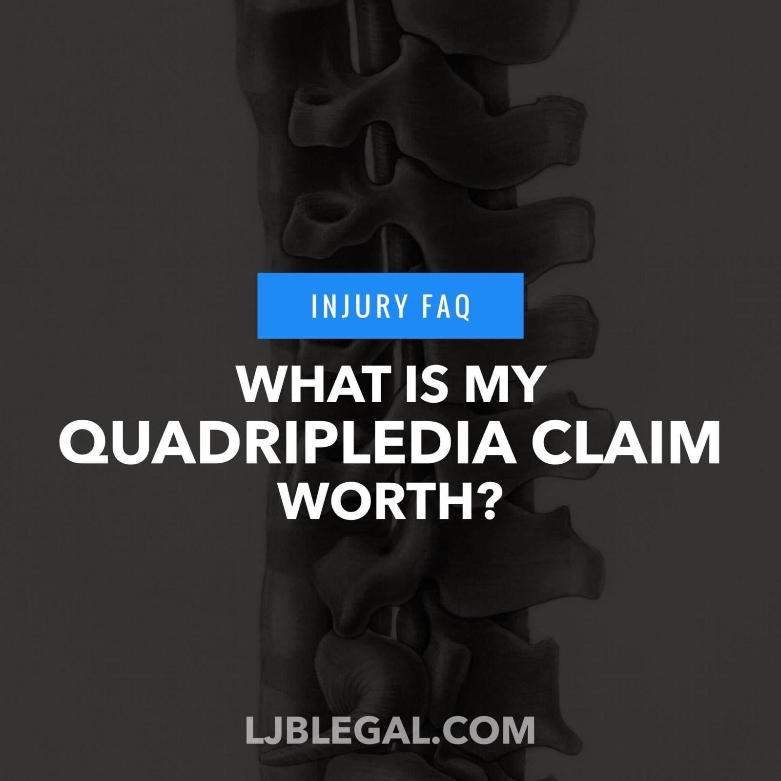 How Much is my Quadriplegia Case Worth After a Car Accident? | Call 24/7