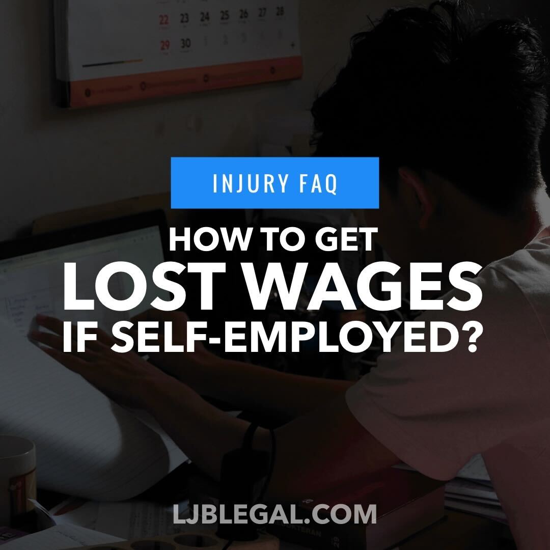 How Can I Claim Lost Wages If I'm Self-Employed? | Loyd J Bourgeois ...